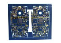 China Embedded System 2U'' Multi Layer PCB Board Immersion Gold Four Layer PCB for sale