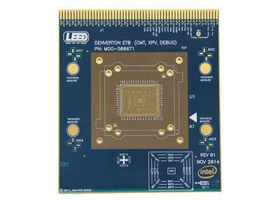 Китай Врезанный золота погружения доски PCB слоя системы 2U» PCB Multi четырехслойный продается