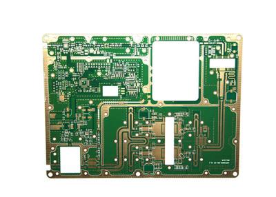 中国 緑インク ブラインドおよび埋められたVias 8は堅いサーキット ボードを層にする 販売のため