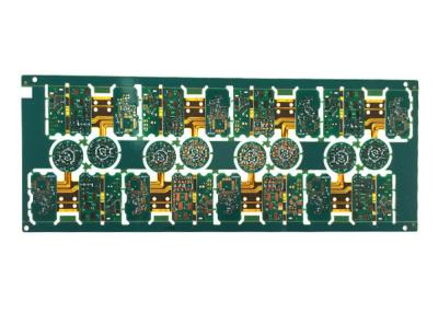 Cina PWB flessibile rigido dell'inchiostro verde dell'oro di immersione del Polyimide FR4 in vendita