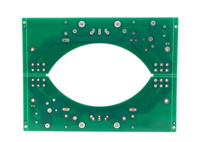 Китай PCB верхнего слоя FR4 HASL неэтилированный белый твердый разнослоистый продается