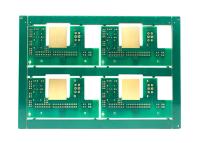 China EING Finish Rigid FR4 Green Solder Mask Prototype PCB Board for sale