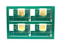 China EING Finish Rigid FR4 Green Solder Mask Prototype PCB Board for sale