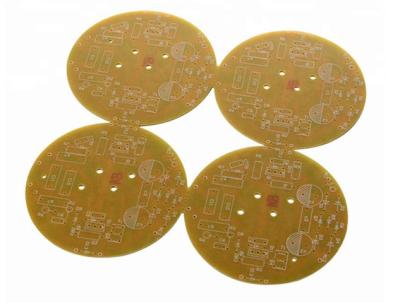 China Placa de circuito impresso vermelha da tinta FR4 do cobre da máscara 1OZ de Peelable à venda