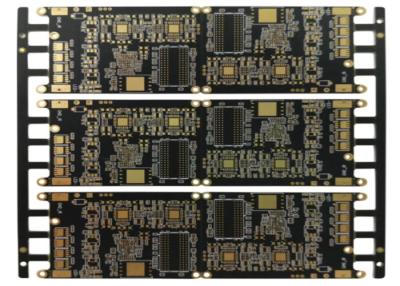 Cina 4 strati dell'inchiostro FR4 del bordo nero 2u del PWB» con l'oro di immersione in vendita