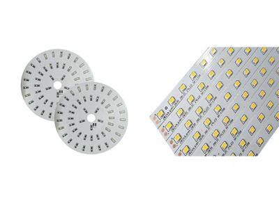 Cina PWB mentale bianco del centro di Soldermask di dimensione 1oz del rame di Alumimum del bordo su ordinazione del PWB con HASL senza piombo in vendita