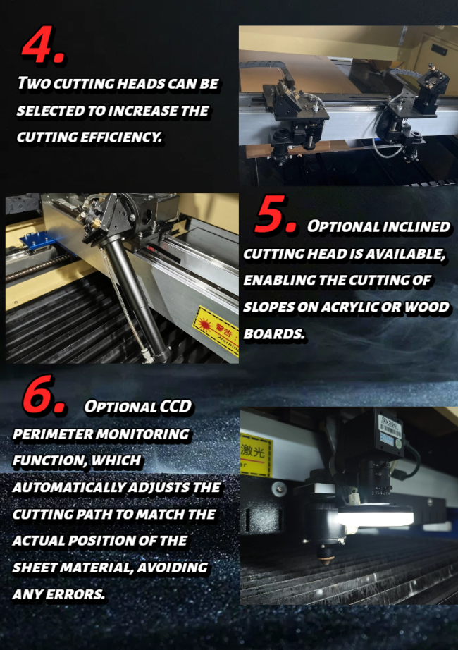 T9-L9060S CO2 laser cutting machine control panel