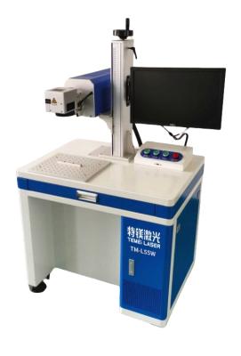 China 55w Desktop Co2 Laser Marking Machine Co2 Laser Marking System Air Cooling 110mm*110mm for sale