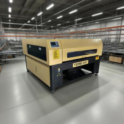 China T9-L1390SCCD Single Lead Screw CO2 Laser Cutting Machine with CCD Edge Patrol Cutting and 130W/150W Laser Power for sale