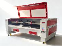 China Dual Station Belt System CO2 Laser Cutting Machine Optimized Non Metallic Material Processing for sale