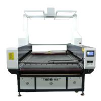 China Large Format Full View CO2 Textile Laser Cutting Machine Visual Assistance Automatic Material Feeding System for sale