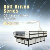 China CCD Edge Tracing 150W CO2 Laser Cutting Machine Fabric Leather Textile Processing System for sale