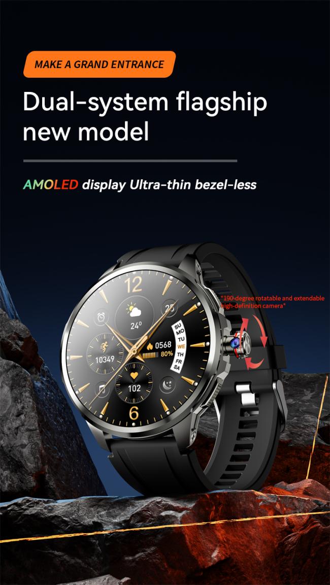 H99 Smartwatch front view showing AMOLED display