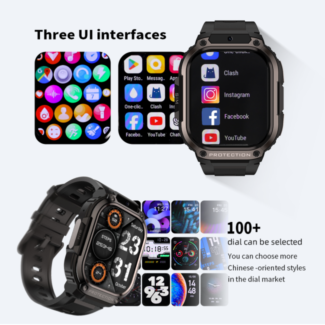 DM63 S9 Ultra Smart Watch side view