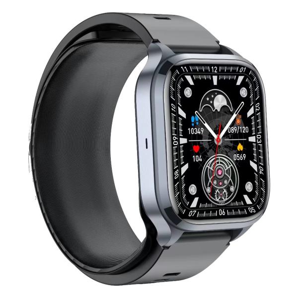 Quality S18 Air Pump Blood Pressure Health Smart Watch With Blood Oxygen Uric Acid for sale