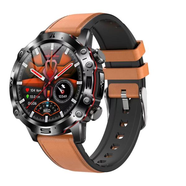 Quality ET482 Smart Watch 1.43inch Amoled heart rate Monitor BT Call ECG HRV SOS For Elder for sale