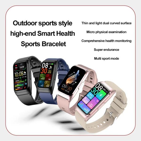 Quality TK75 Sport Smart Watch Heart Rate Body Temperature Fitness Tracker 250mAh Battery for sale