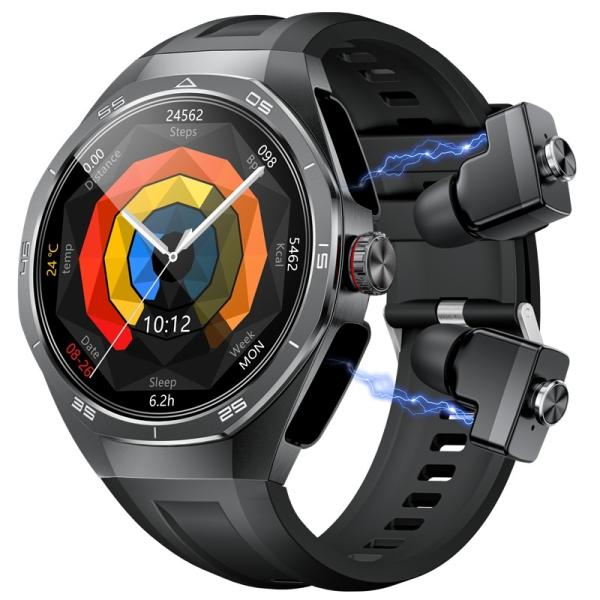 GT97 Sport 2 in 1 Smartwatch con auricolari TWS Bluetooth auricolare BT Call Sound Musica riproduzione
