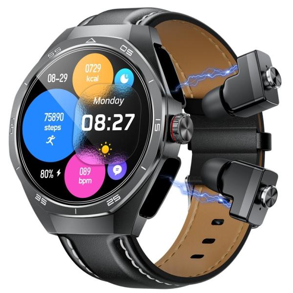 GT97 Sport 2 in 1 Smartwatch con auricolari TWS Bluetooth auricolare BT Call Sound Musica riproduzione