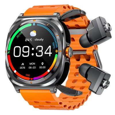 Chine GT98 TWS 2 en 1 écouteurs et casque smartwatch à vendre