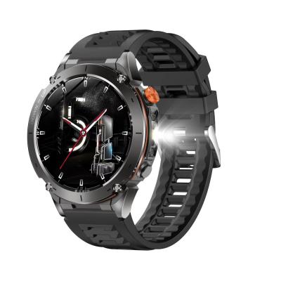 China Y101 GPS Outdoor Sports Smart Watch with Flashlight 1.43inch Screen 730mAh Health Monitoring 3ATM Waterproof for sale
