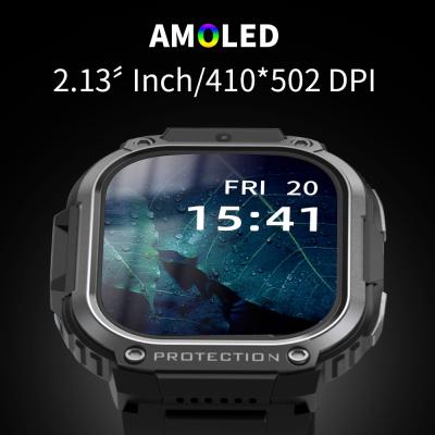 China DM63 4G Android Smart Watch 2.13 Inch AMOLED IP68 Waterproof for sale