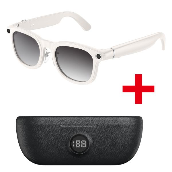 Quality 2026 X01 Ultra Smart Glasses 8MP Dual Camera 1080P Video Recording Polarized Lenses Sports Sunglasses AI Translation WiFi IP67 for sale