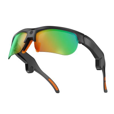 China V06 Smart Glasses-1200P HD Video AI Object Recognition IP54 Waterproof Magnetic Charging Voice Control Semi-Open Real-Time for sale