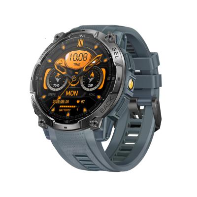 China New K76A Android Smart Watch GPS AMOLED Display Chip ATS3085L 3ATM BT Call Answer Calls Message Push Compass LED Flashlight 5-10 for sale
