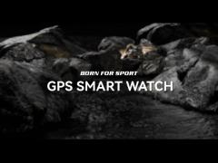 DM56 Smart Watch 1.43 Inch Full Touch Screen GPS Barometer Compass 5ATM 170+ Sports Modes