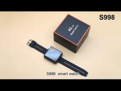 S998 Smart Watch Android 11 3GB+32GB 5G Smartwatch Video Call Met Wifi 2,64 inch Scherm