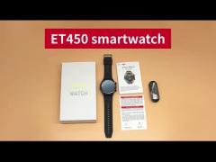 Health Smart Watch ET450 Blood Press Blood Oxygen ECG+PPG Body Temperature Smart Watch