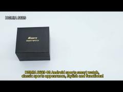 HGMIA S689 Sim Card 4G Smart Watch 1.508 inch AMOLED Screen HD Dual Camera
