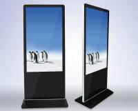 China Floor Standing Digital Ad Screens With HD Panel for sale
