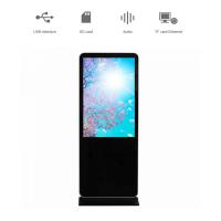 China HD Interactive Digital Signage Display , 49'' Floor Standing Digital Display for sale