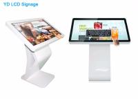 China LCD Interactive Touch Screen Kiosk Pc Information Inquiry K Shape Kiosk for sale