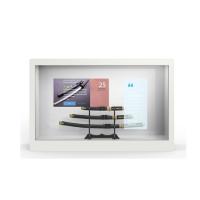 China Transparent Lcd Display Box , Transparent Screen Display Infrared 10 Points Touch for sale