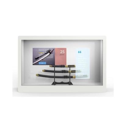 Cina Scatola di presentazione trasparente dell'affissione a cristalli liquidi, infrarosso trasparente della visualizzazione 10 punti di tocco in vendita