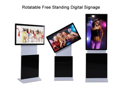 Китай 43 час киоска 7*24 ротатабельного пола дюйма стоящий работая с функцией дисплея петли продается