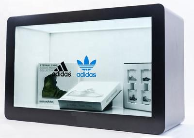 Chine 55" matériel durci par contact multi clair de verres de sûreté de boîte de présentation d'affichage à cristaux liquides véritable à vendre