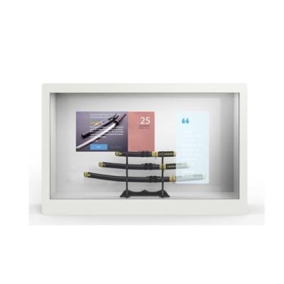 China 55 Duim Transparante LCD Vertoningsplug en play met Krachtige LEIDENE Backlight Te koop