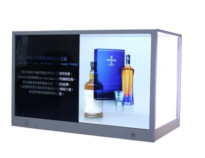 China Energieeinsparung sehen durch LCD-Anzeige, transparentes Einkommen für Einzelhandelsgeschäft zu verkaufen