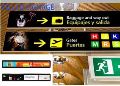 China Ultra dünne Innennissen der hohen Auflösung 500 der digitalen Beschilderung für Supermarkt zu verkaufen