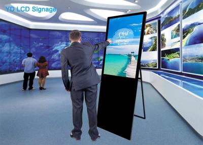 Chine Plancher d'Android de 43 pouces tenant l'appui Wifi USB de parenthèses de kiosque de totem d'affichage à cristaux liquides de Signage de Digital à vendre