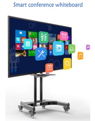 중국 가르치는 회의를 위해 디지털 방식으로 움직일 수 있는 전자에게 똑똑한 희고 매끄러운 칠판 쉬운을 사용하는 판매용