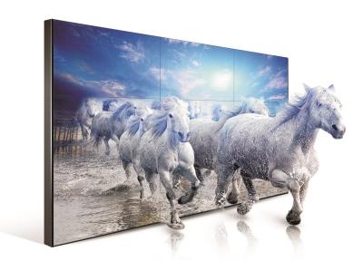 China Innen-Digital-Werbungs-Anzeige, einfache Videowand-Anzeige des Steuer4k LCD zu verkaufen