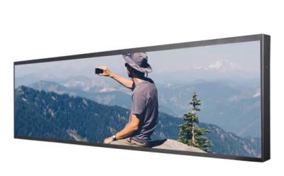 중국 광고를 위해 원격 제어를 가진 LG 패널 실내 매우 넓은 LCD 디스플레이 판매용