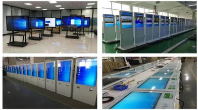 Chine 55 temps de réponse du Signage 6ms d'affichage à cristaux liquides Digital de pouce avec construit dans Media Player à vendre