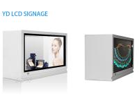 China Wall Mounted Transparent LCD Display Showcase 32 Inch With Android System for sale