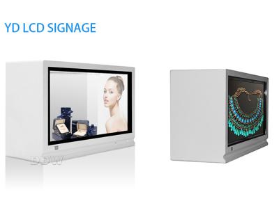 Chine Étalage transparent fixé au mur d'affichage d'affichage à cristaux liquides 32 pouces avec le système d'Android à vendre